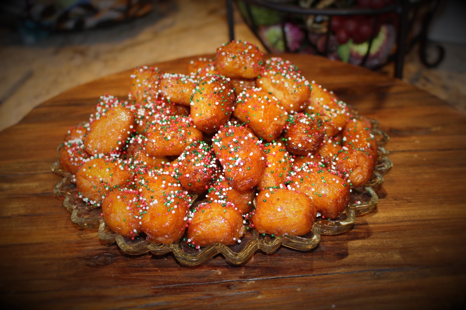 My Delicious Vegan Diary: Pignolata