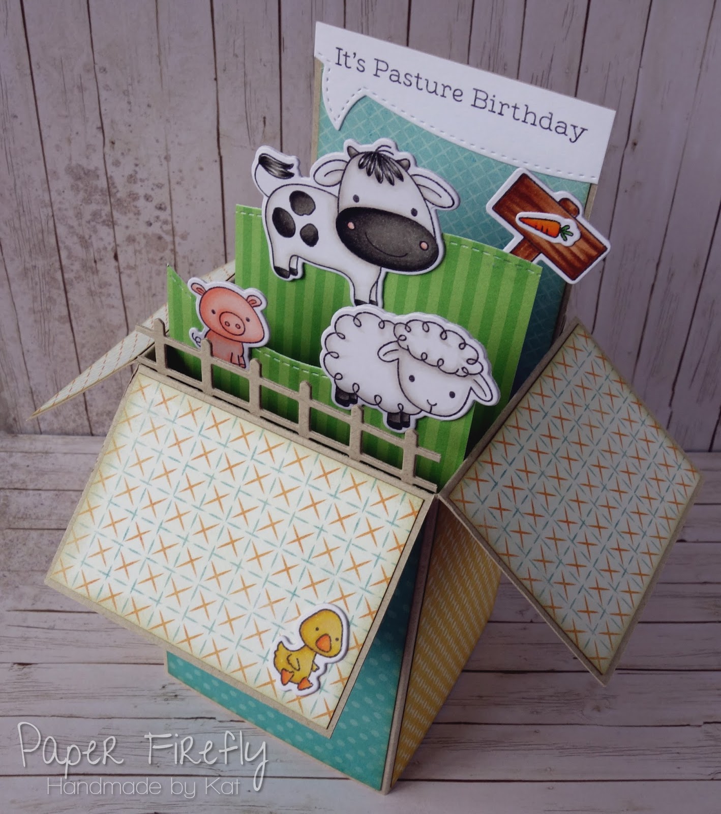 Paper Firefly: It's pasture birthday!