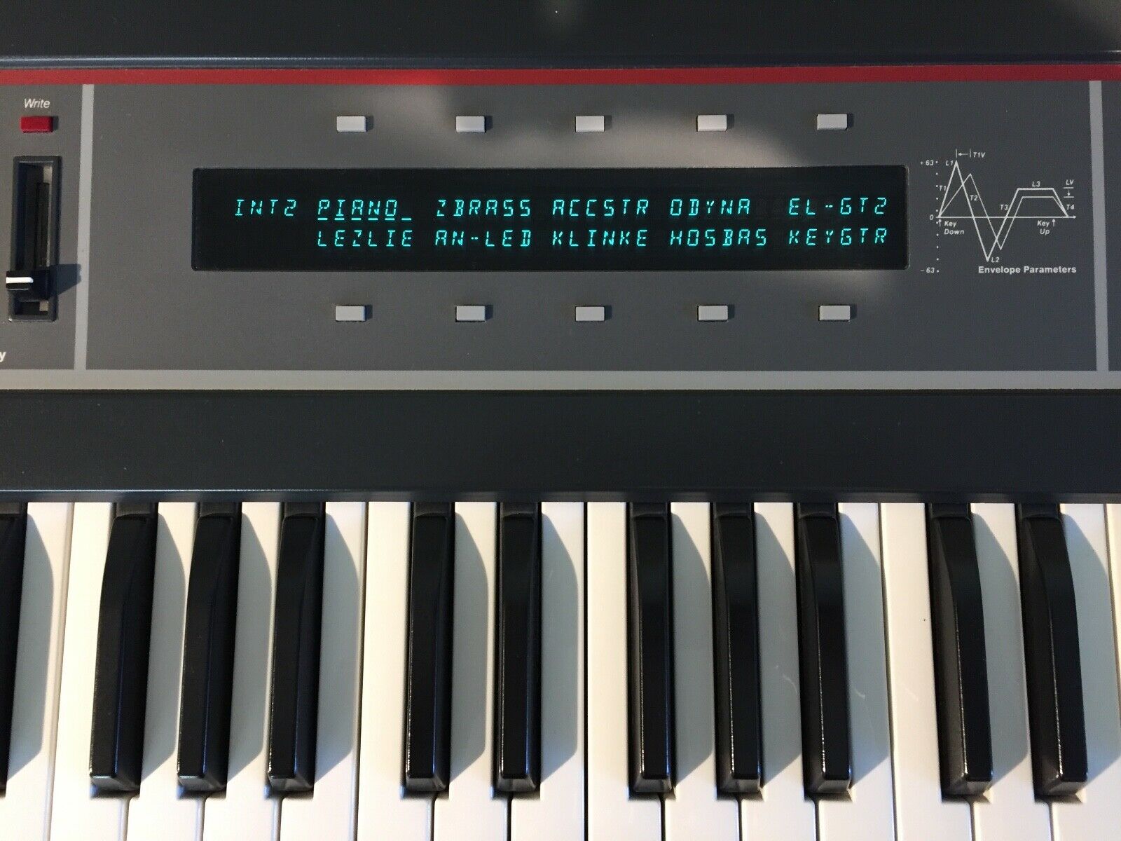 MATRIXSYNTH: Ensoniq SQ-80 Vintage Synthesizer w/ Cartridge SN SQ-10649-E