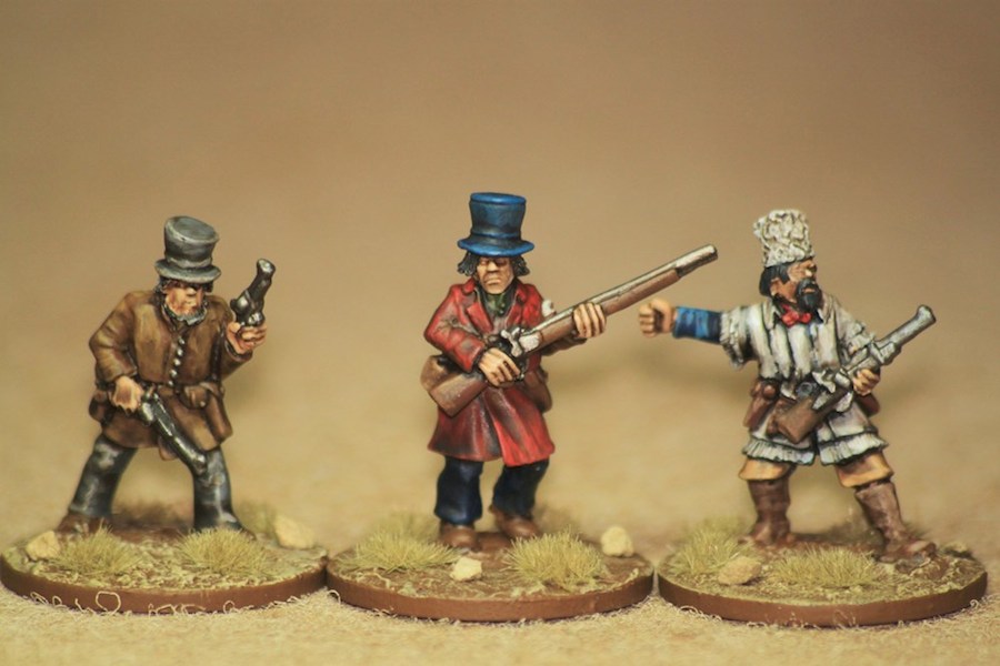 Analogue Hobbies: From LeeH: 28mm Cowboys & Challenge Desperado (75 points)
