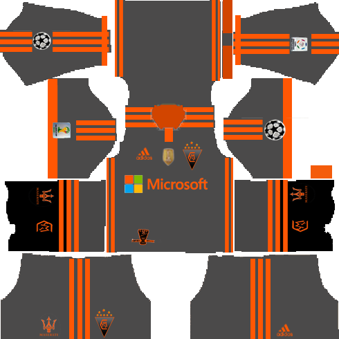 Dream League Soccer Uniformes: dls