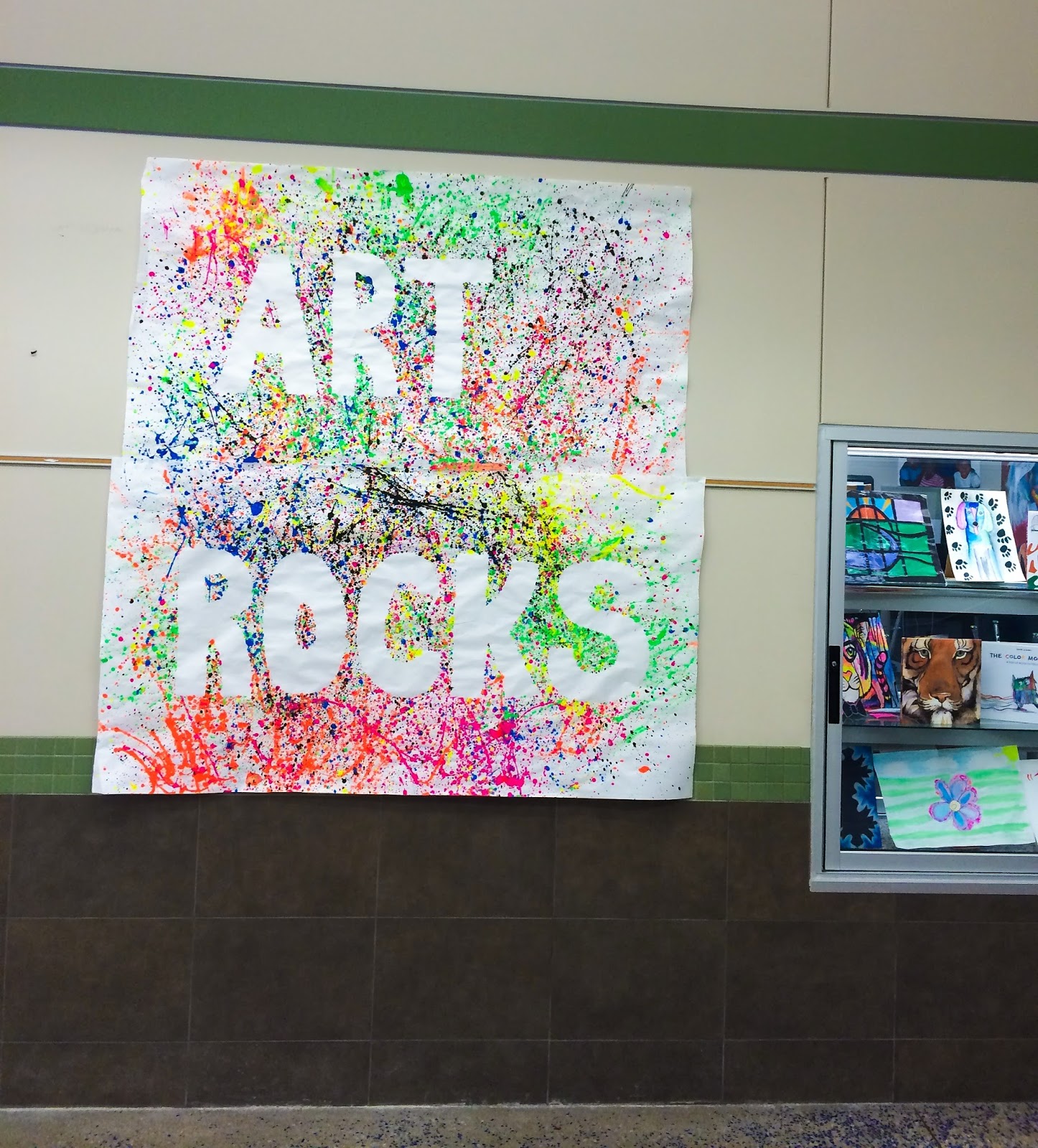 smART Class: Splatter Paint Innitials