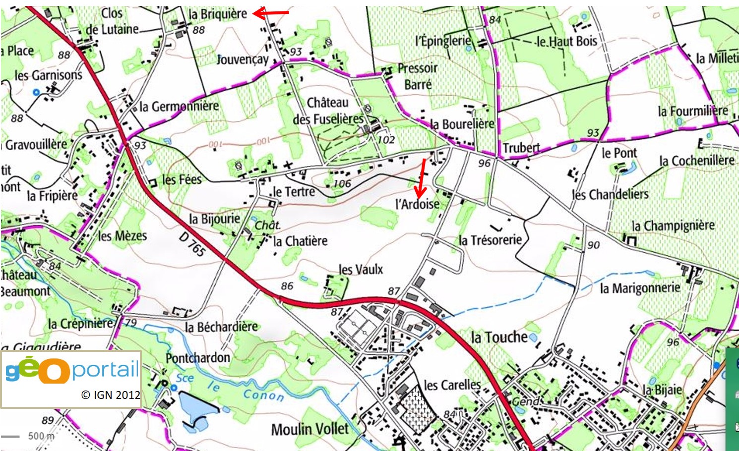 Les enquêtes "sites et lieux-dits" Cheverny Cour-Cheverny: Les ...