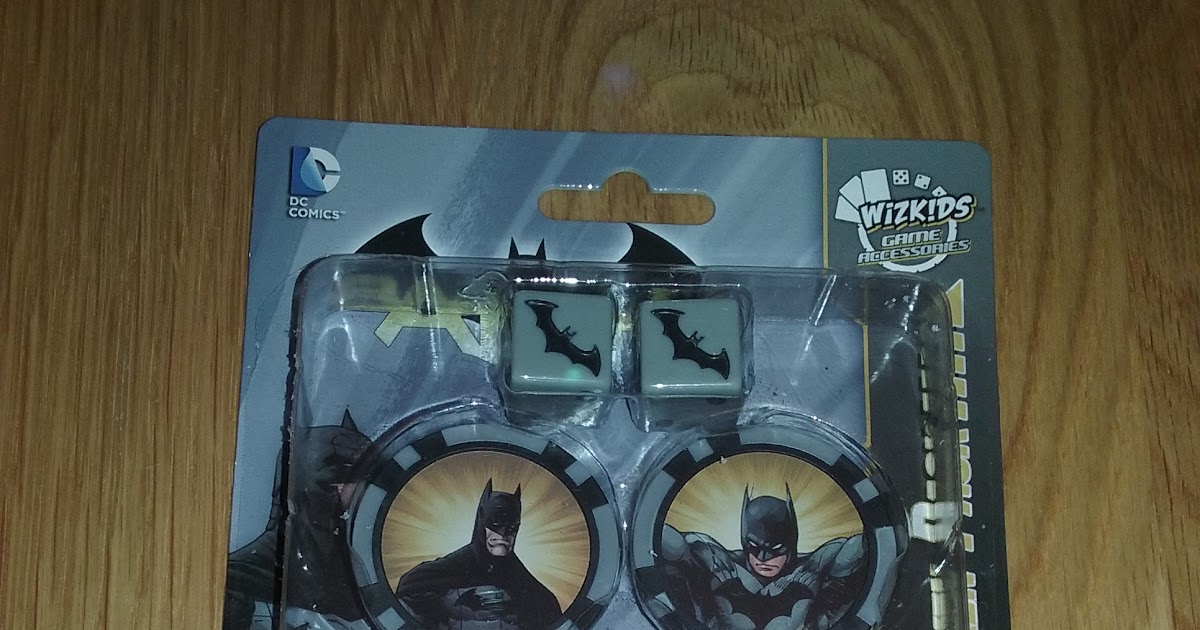 Heroclix Worlds Finest Batman Dice and Token pack