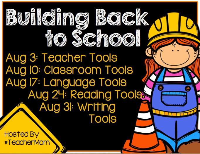 Sasha's Creations: Building Back to School: A Classroom Tools Week 2
