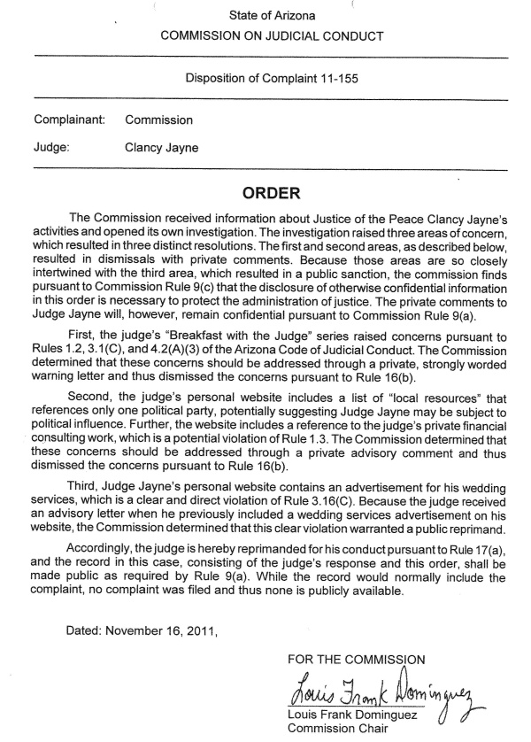 judge Judge Clancy Jayne