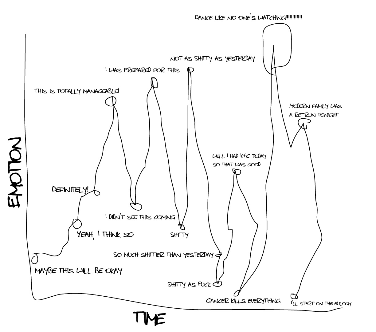 Grief Graph: The Original Grief Graph