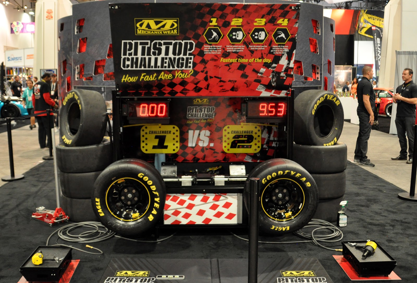 Just A Car Guy: Mechanics Wear company brought this awesome Pit Stop ...