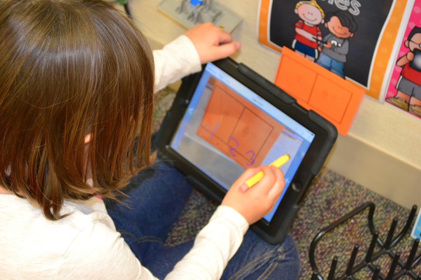 First Grade Funtastic: Ice Cream and iPad Day