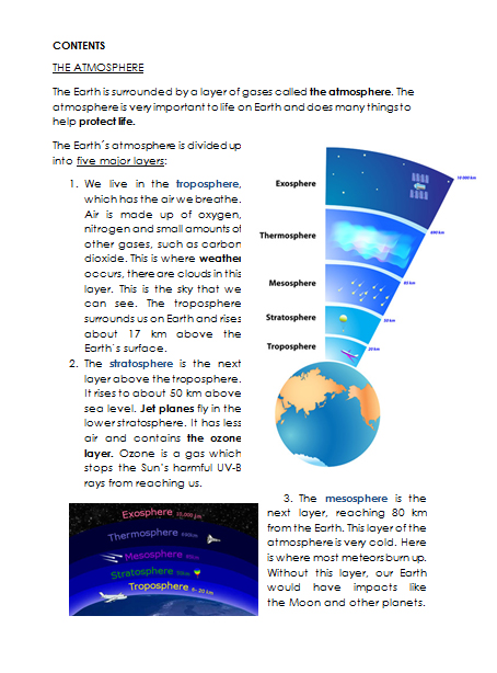 WHEN ONE TEACHES TWO LEARN :): The atmosphere
