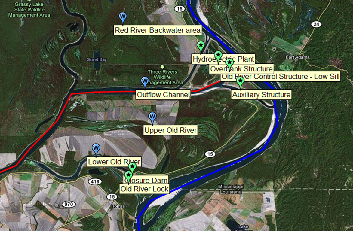 93° West: It's fun to say "Atchafalaya"