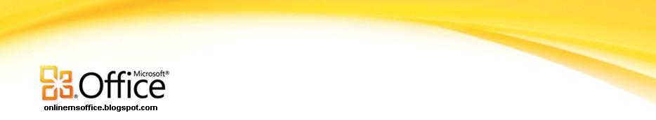 MS OFFICE ONLINE: MICROSOFT OFFICE EXCEL