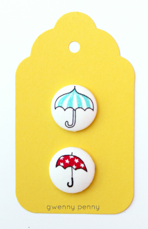 Gwenny Penny: Covered Button Magnets (A Mini Tutorial)
