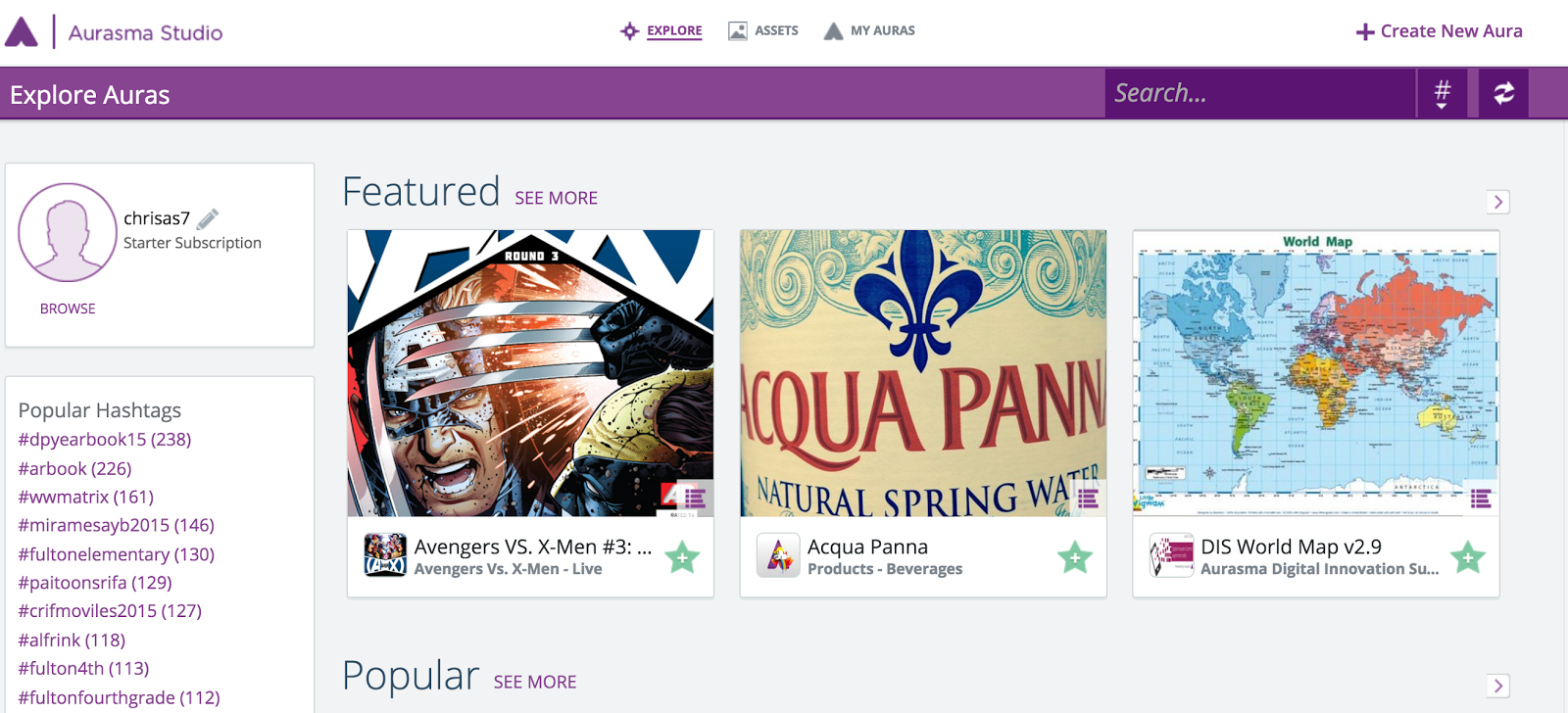 CHROMELEARNING: Augmented Reality with Aurasma