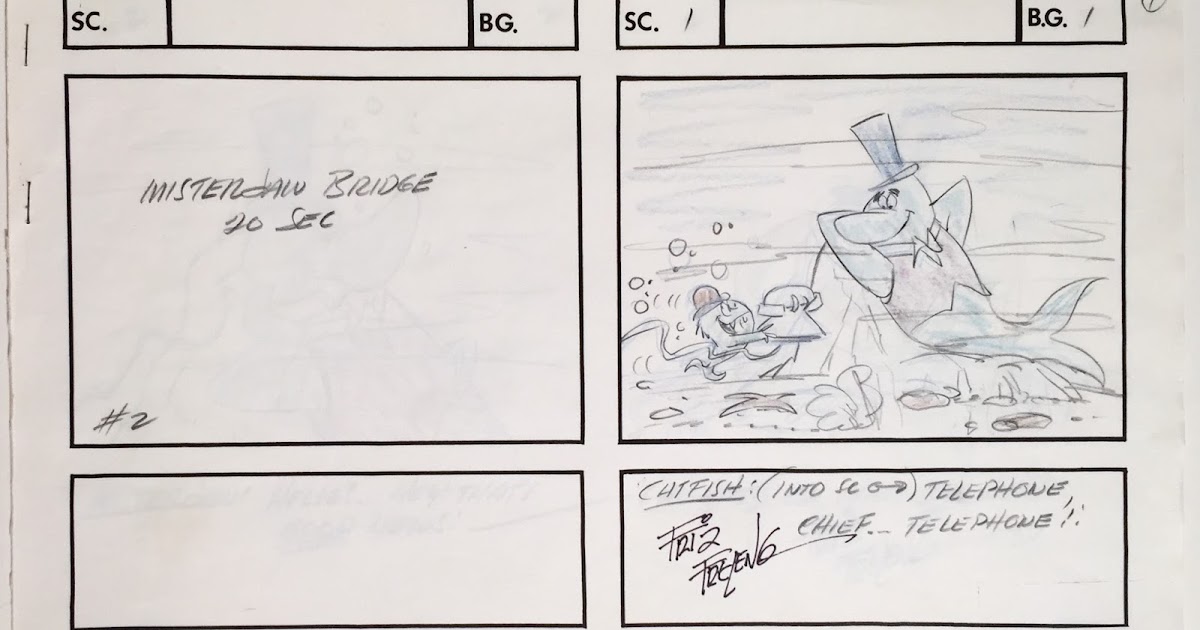 Animation Collection: Complete 4 Page MisterJaw-Supershark Friz Freleng ...