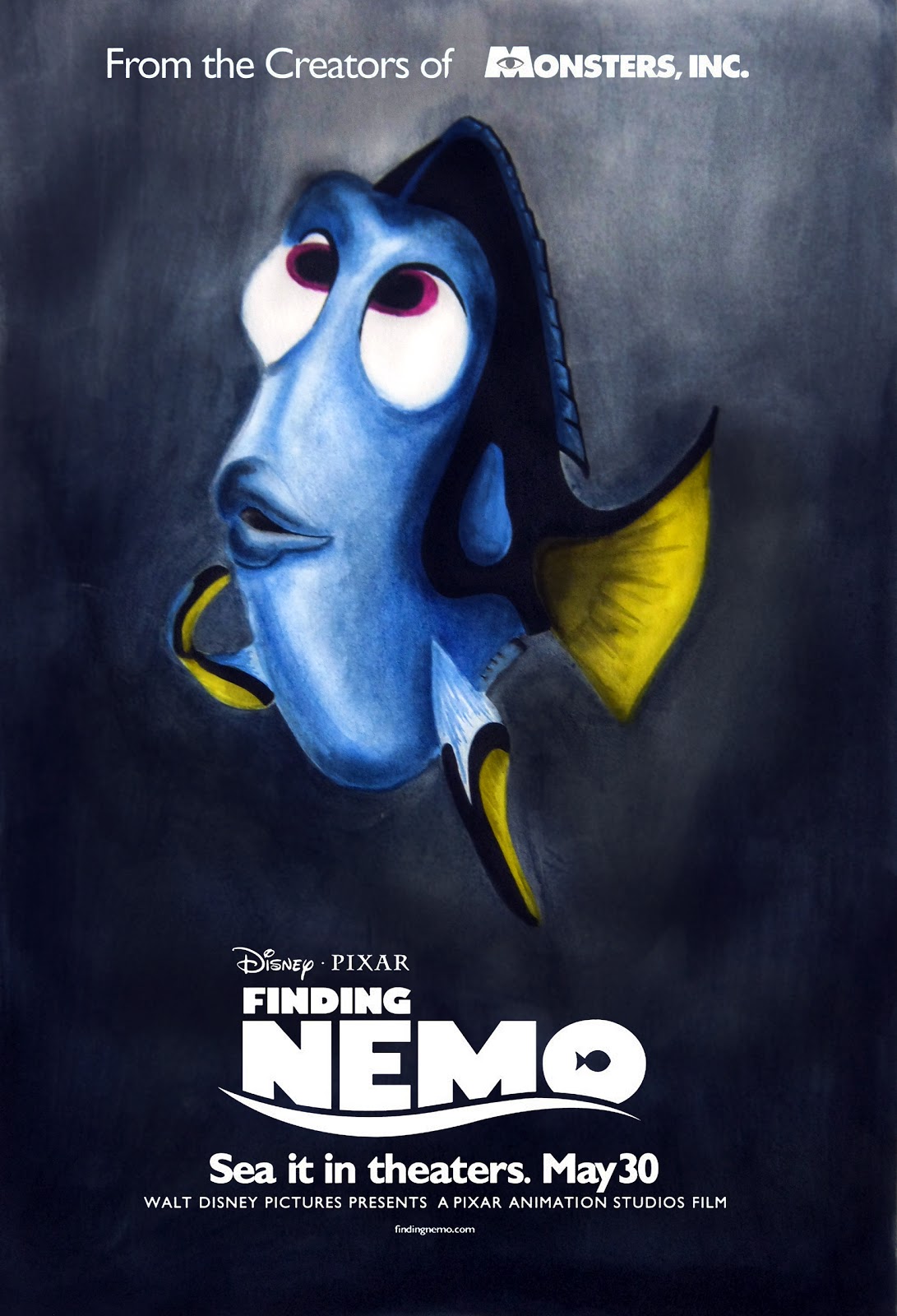 Arte & Diseño: Publicidad de Película. Técnica: Tinta China