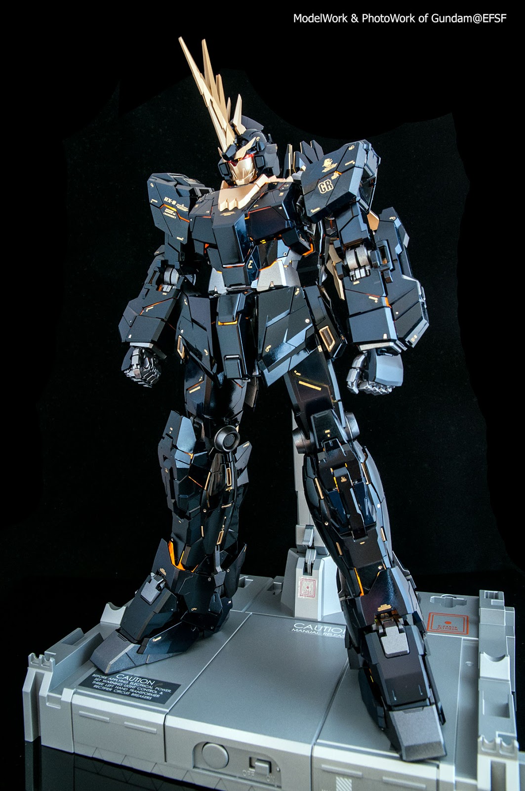 GUNDAM GUY: PG 1/60 Banshee Norn - Painted Build by Gundam@EFSF