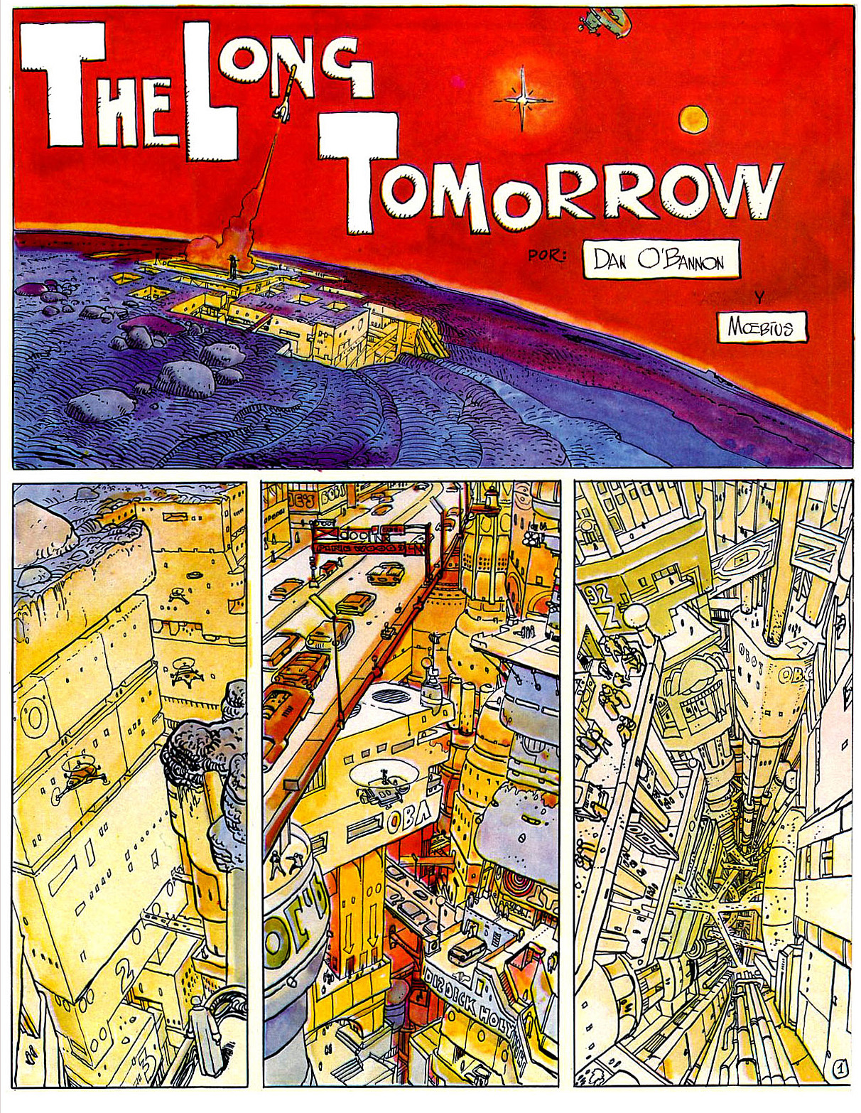 No trespassing!: The Long Tomorrow. Homenaje a Jean Giraud/Moebius.