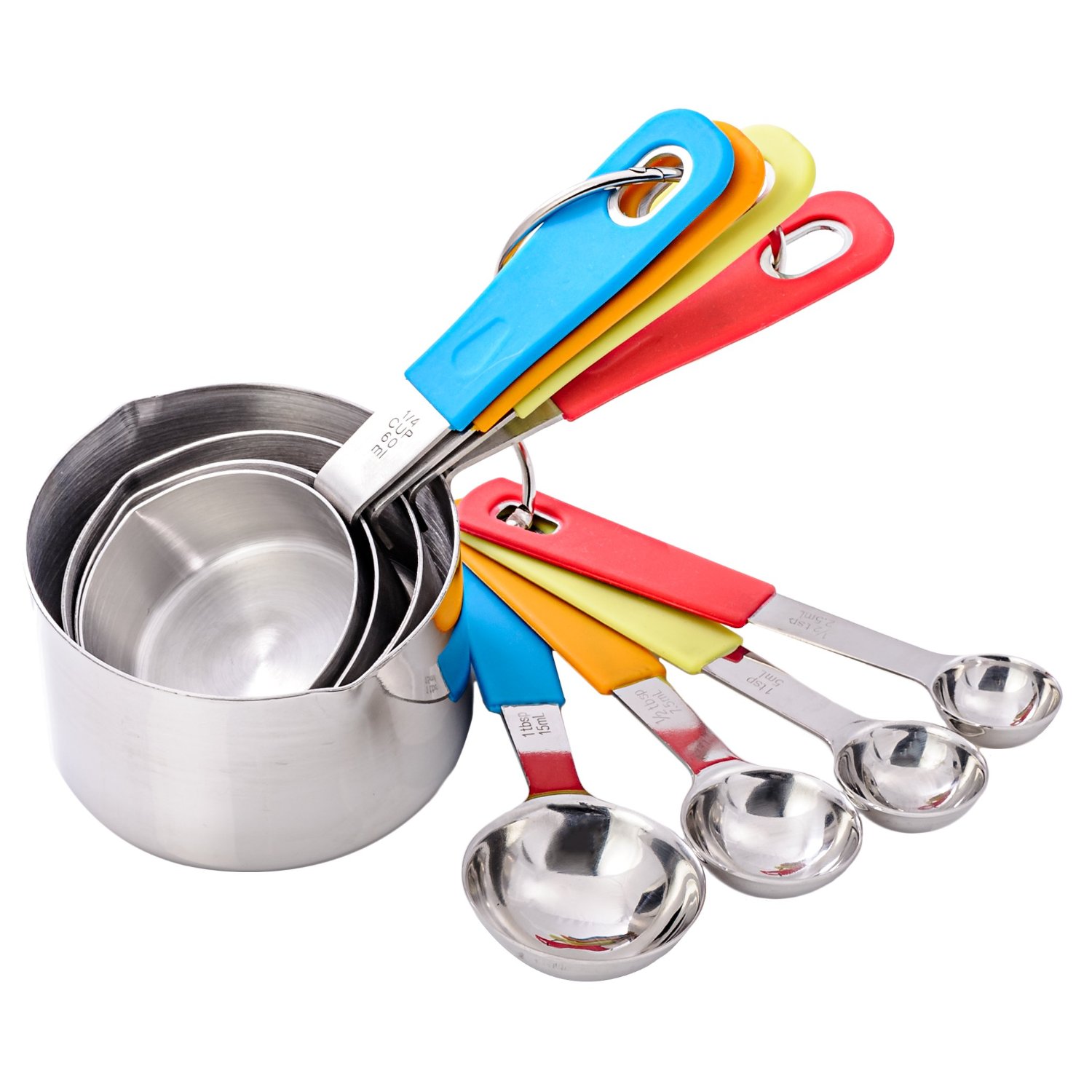 Popular Product Reviews By Amy KUKPO 8 Peice Measuring Cups And Spoons
