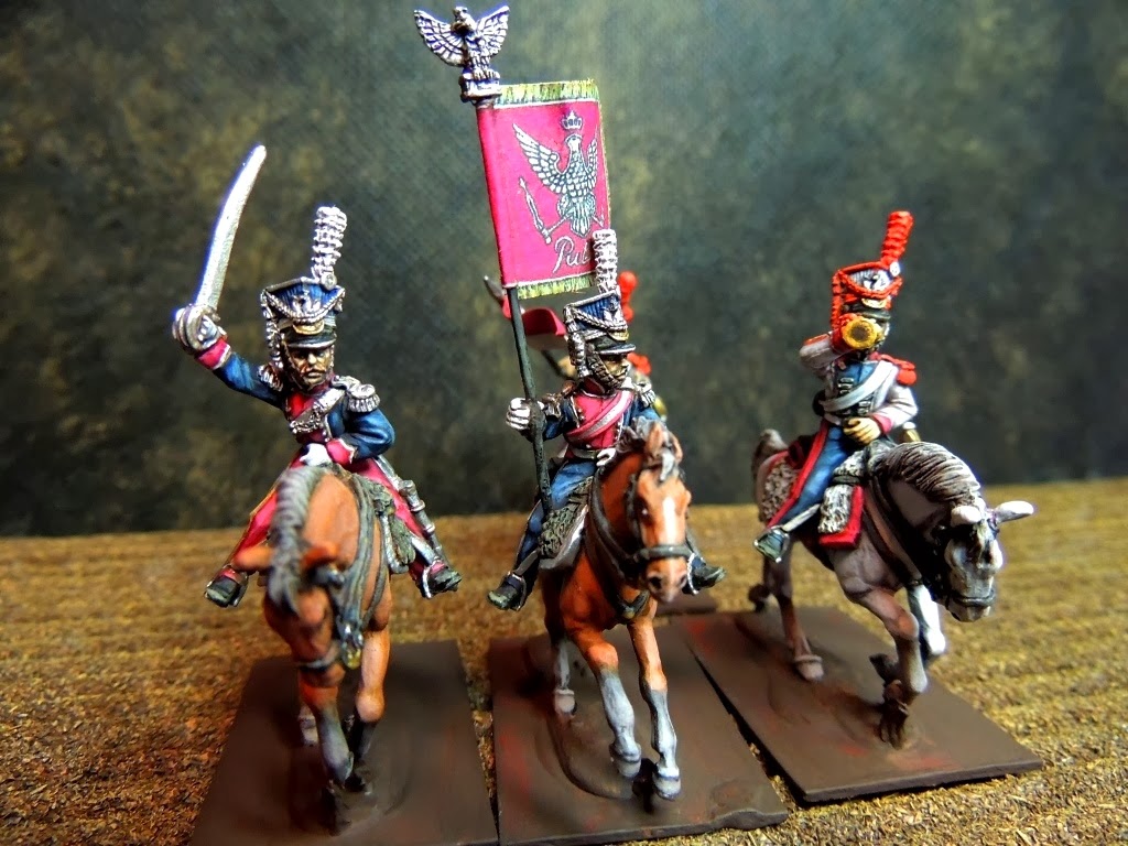 RTB AT LARGE: Polish Napoleonic Uhlans painted by Francesco Thau