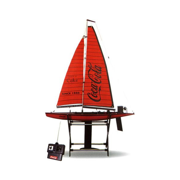 Japanese Gadget by Nippon Present: COCA COLA RADIO CONTROL SAILING YACHT