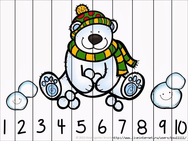 RECURSOS y ACTIVIDADES para Educación Infantil: PUZZLES del INVIERNO