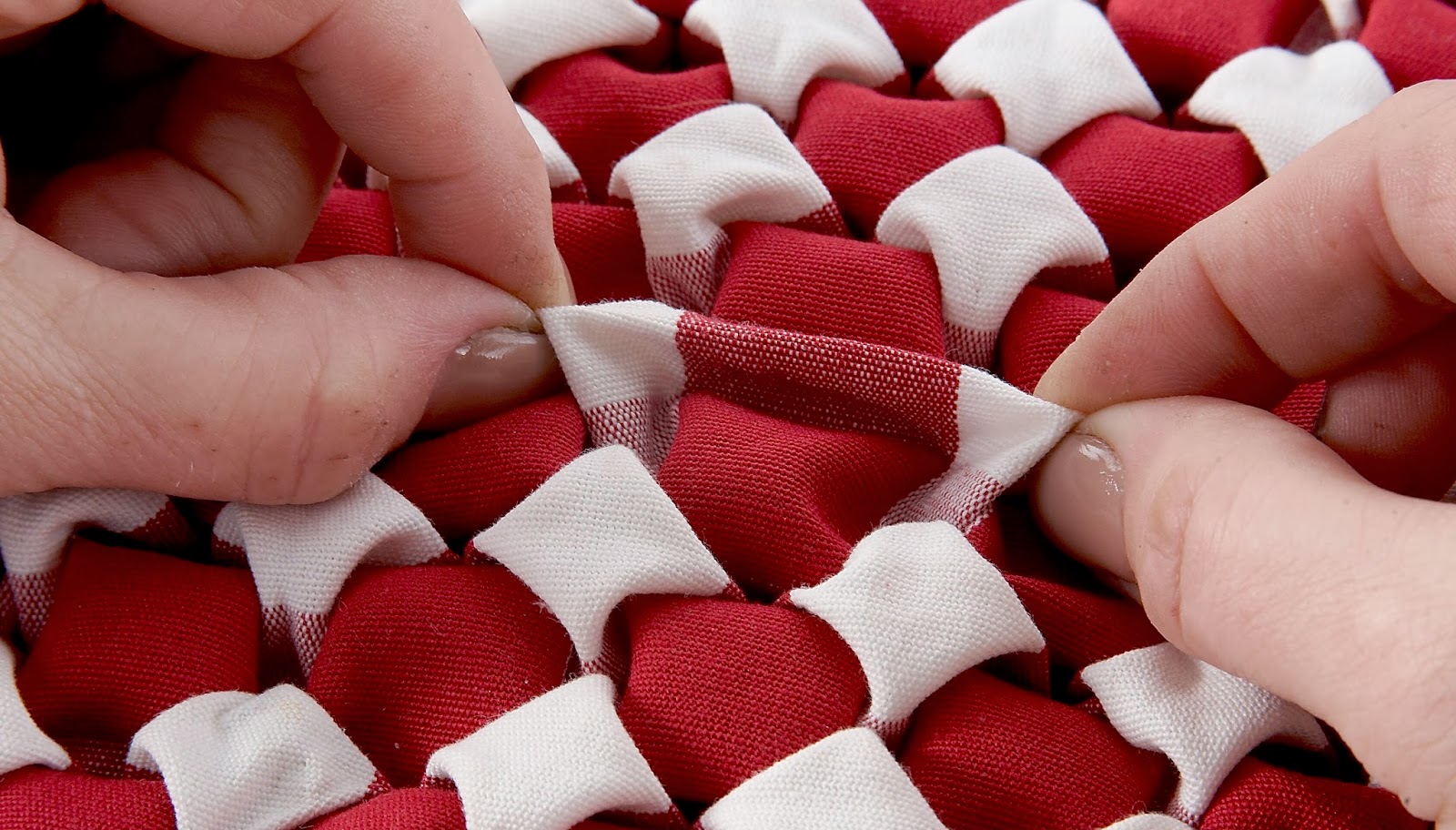 Sew What? by Debbie Shore: four point flower