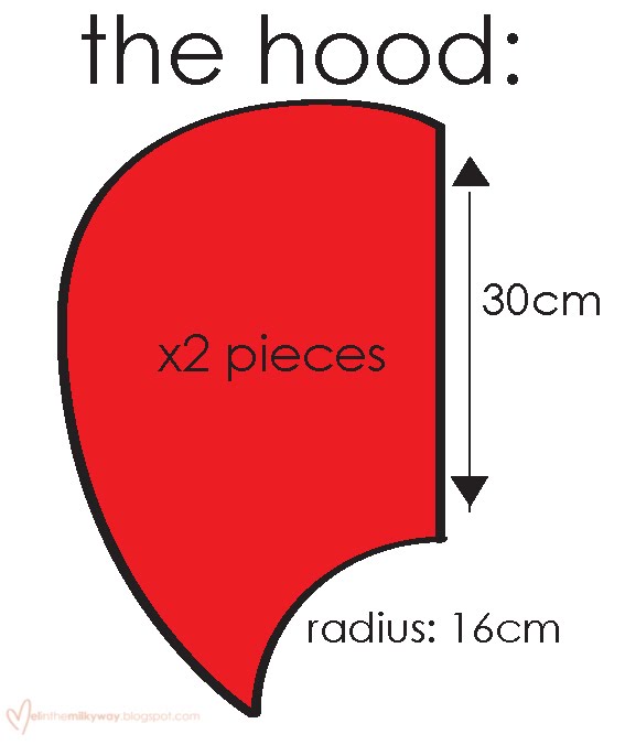 DIY - Red Riding Hood Cape - mel in the milkyway