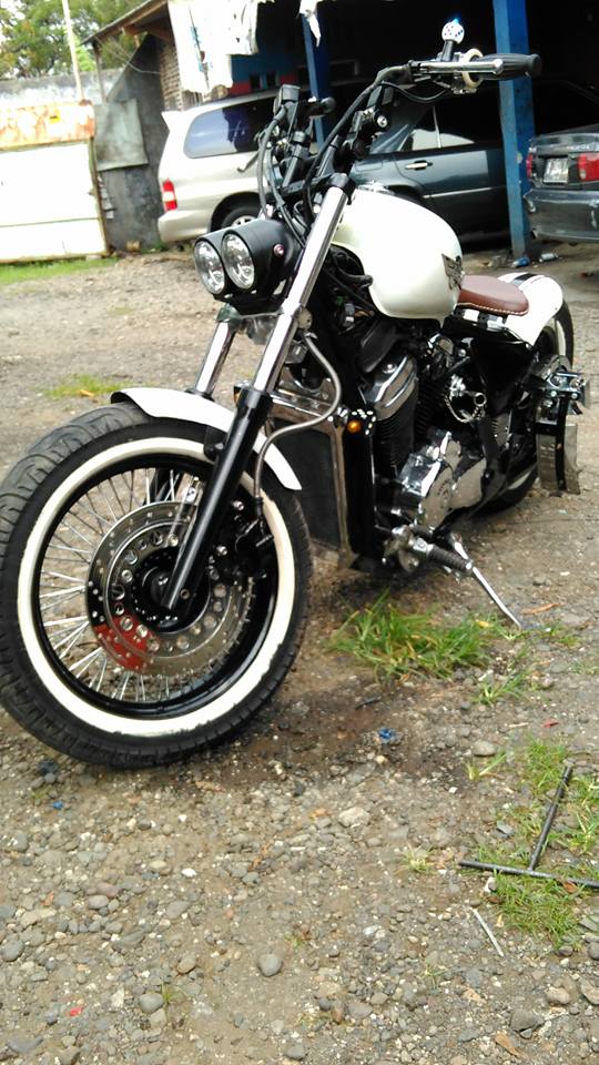 CLASSIC BIKERS SHOP: Honda Steed 400 cc Custom Hanya 55 juta