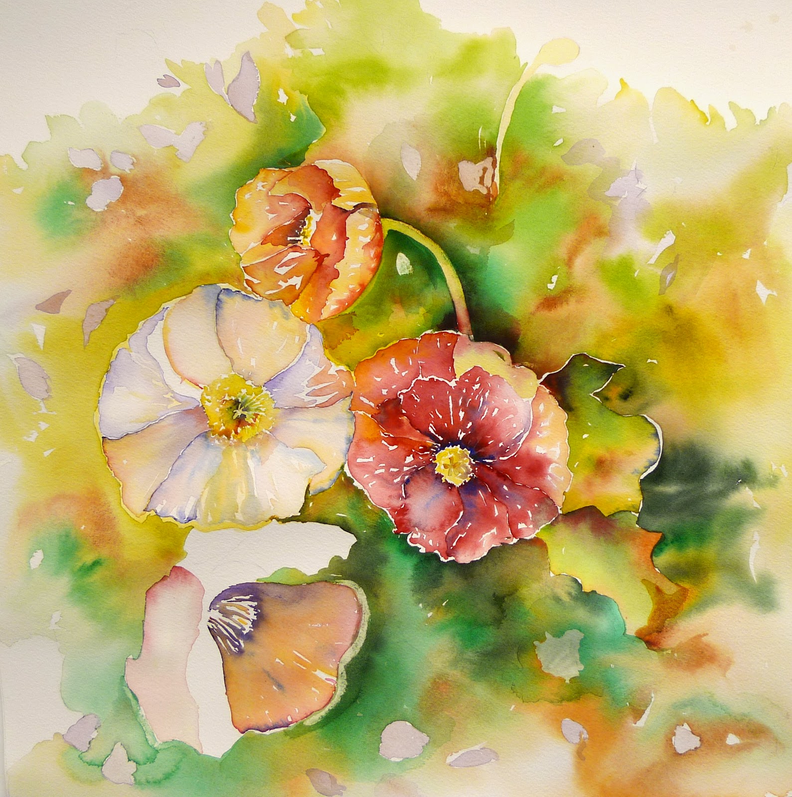 GerAmyUm : Carol Carter's Watercolor Workshop