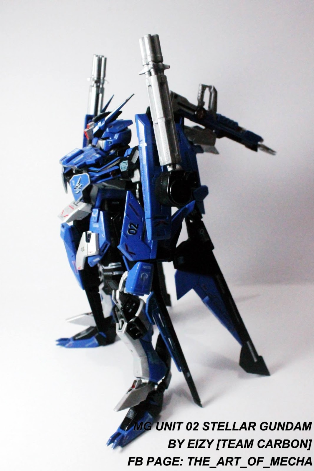 Custom Build: 1/100 UNIT 02 STELLAR GUNDAM (Transformable)