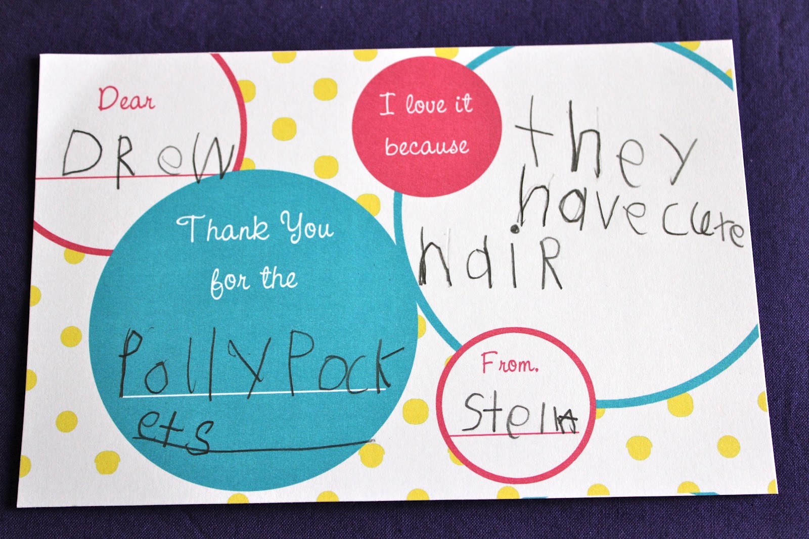 craft whatever: {Printable} Kids Thank You Notes