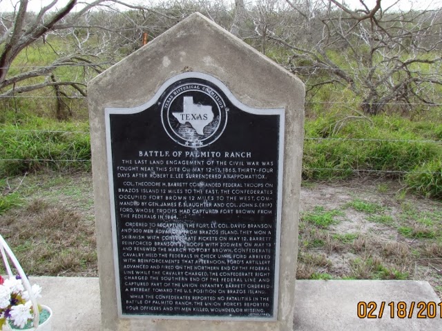 Home Is Where You Park It!: Battle of Palmito Ranch