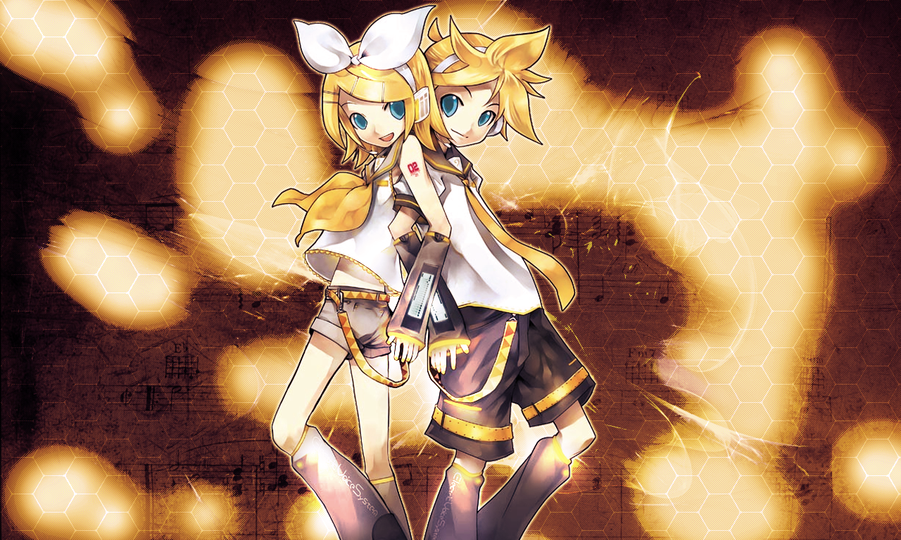 vocaloid de euphoria: KAGAMINE TWINS WALLPAPER