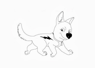 Bolt coloring page | Free Coloring Pages and Coloring Books for Kids
