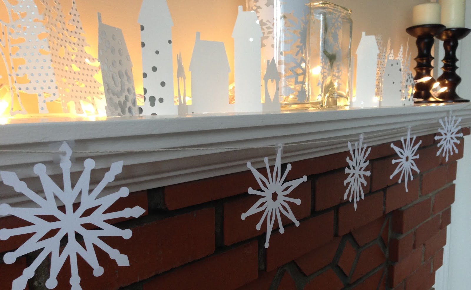 Freedom Hill Creations: January Mantel Decor