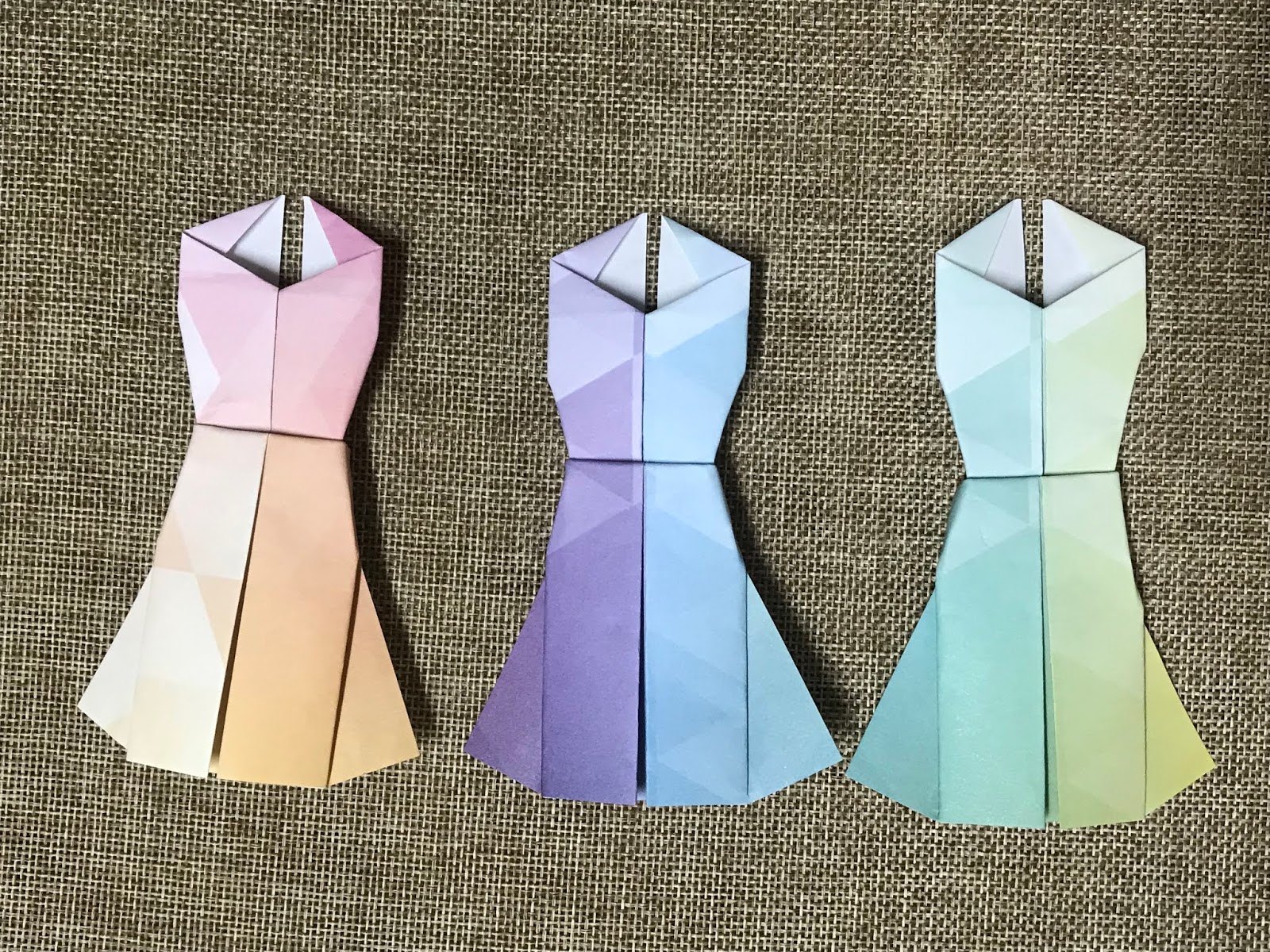 Tutorial #87: Origami Evening Dress | The Idea King