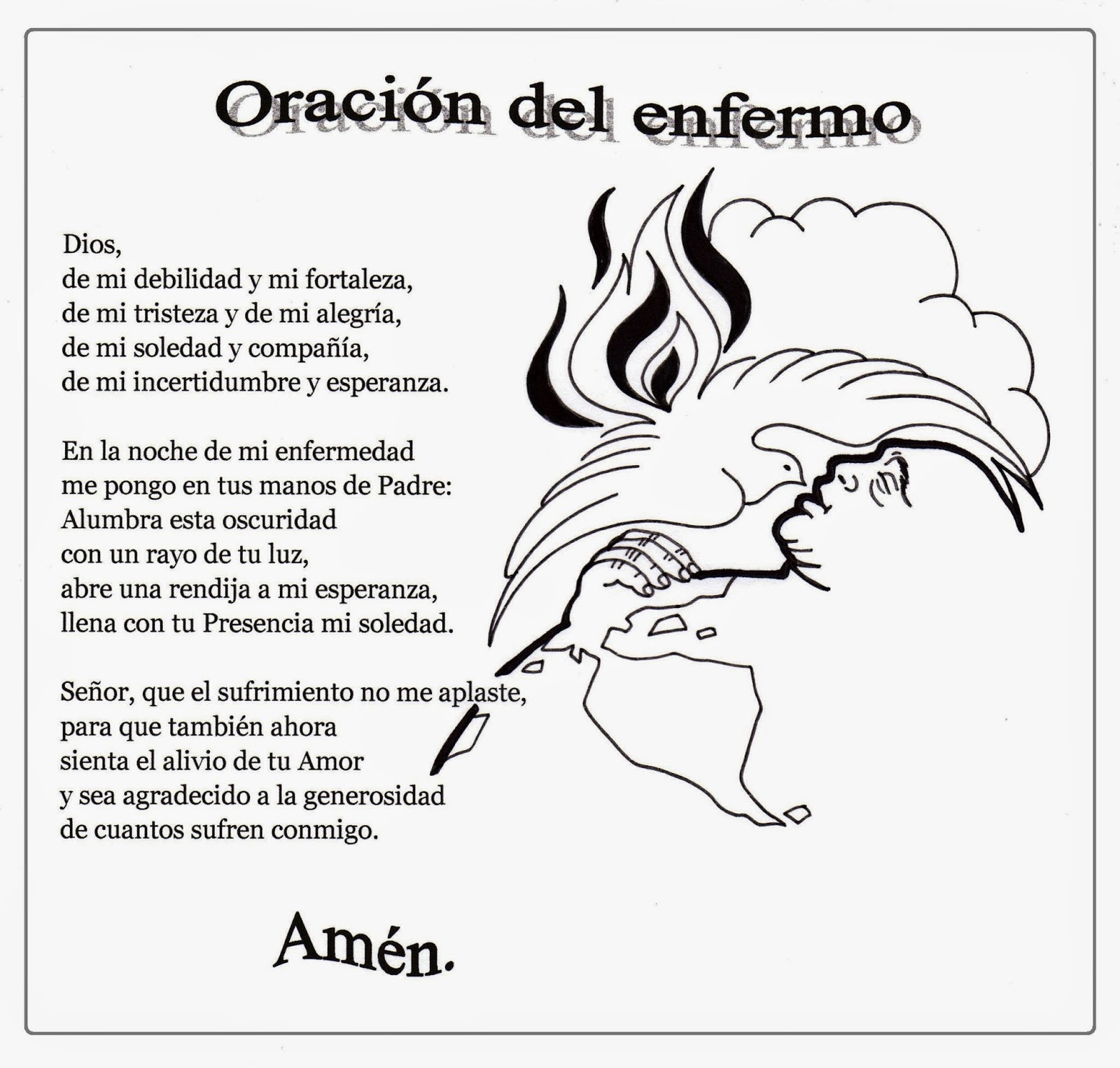 Sintético 90 Foto Oración Al Señor Dela Misericordia Por Un Enfermo Mirada Tensa