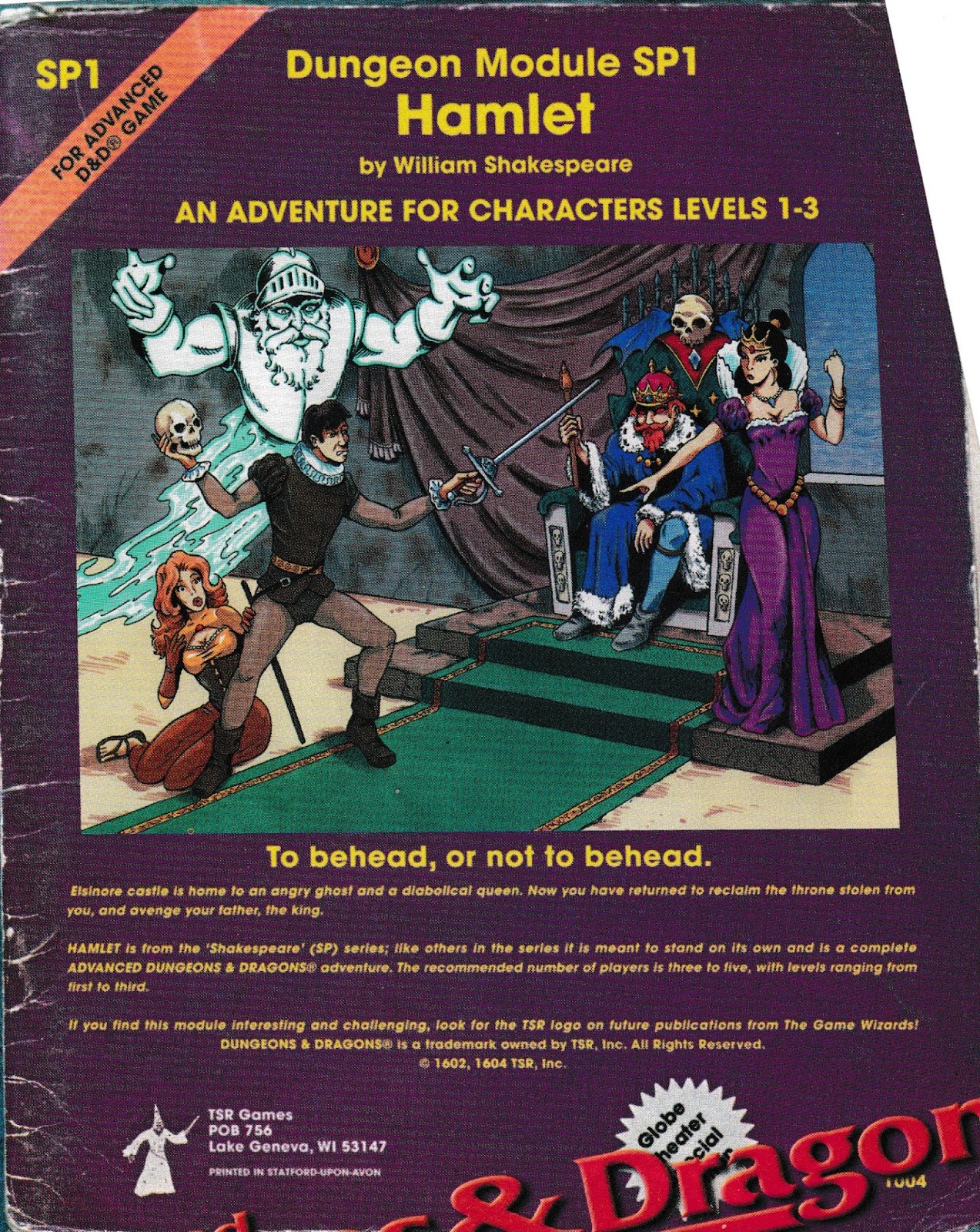 Hall of the Mountain King: D&D Ad - SP1 - Hamlet