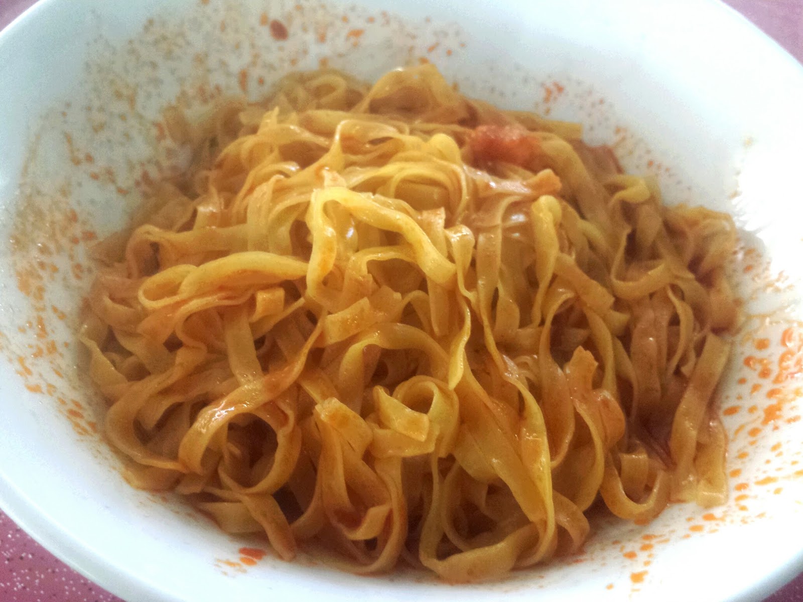 Somewhere in Singapore Blog: Fishball Mee Pok