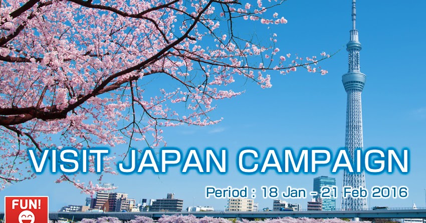 Free Trip to Japan -Visit Japan Campaign! ~ ahmadfaizar.blog