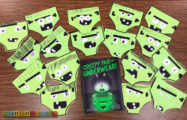 A Creepy Pair of Underwear Craftivity FREEBIE!