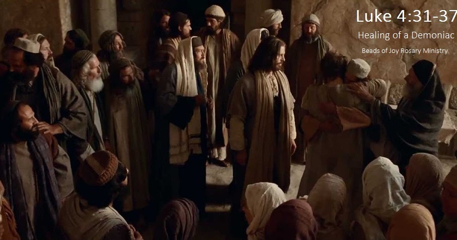 "Beads of Joy" by RosaryManJim: Healing of a Demoniac