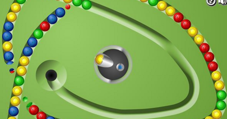 My Facebook Game List: Marble Lines Game