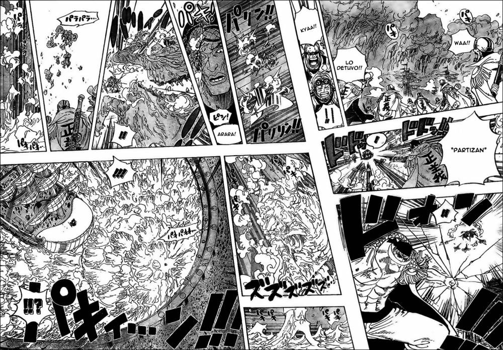 One Piece Manga Capitulo 553. Batalla decisiva en su apogeo ...