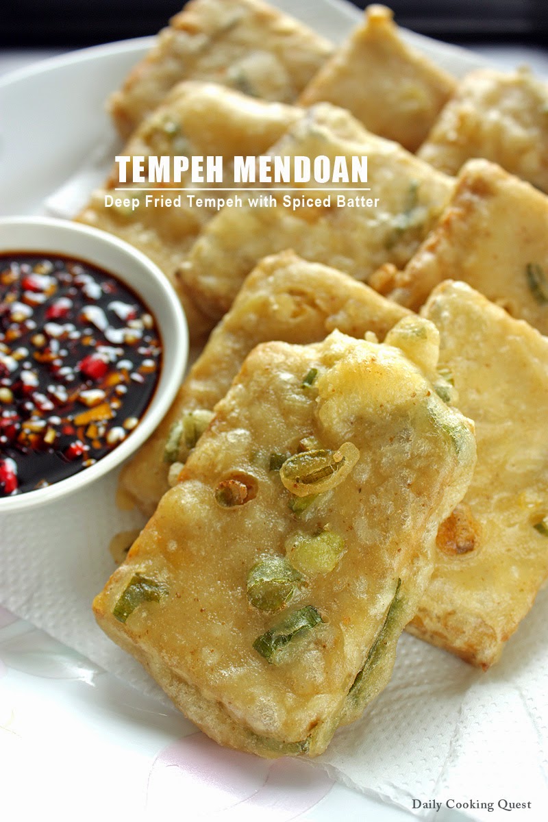 Indonesian Food: How to make a Mendoan