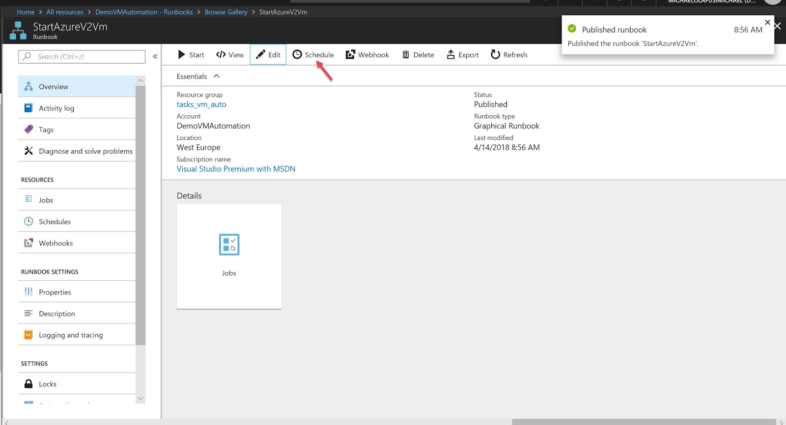 Illustrated Steps To Creating Scheduled Shutdown and Startup for Azure Virtual Machines (Azure ...