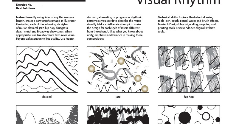 Sketchbook: Visual Rhythm