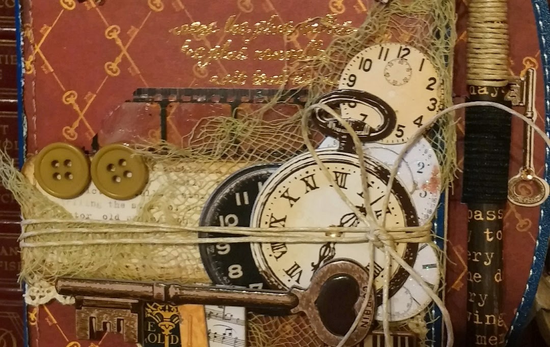 Such a Pretty Mess: Heritage Style Altered Notebook {Bo Bunny}