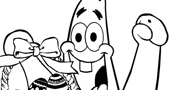 Hudtopics: Easter Spongebob Coloring Pages